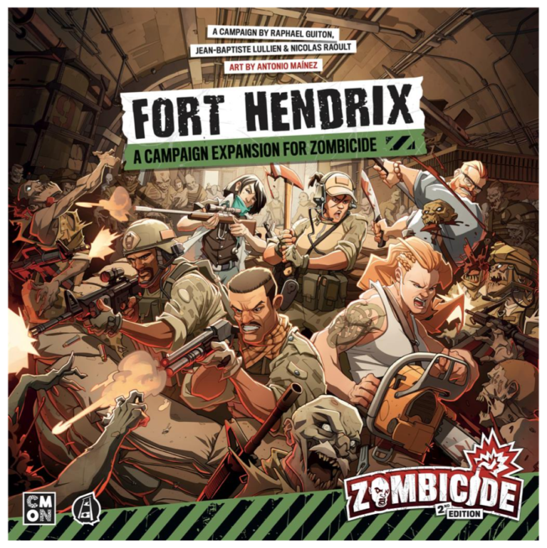 Zombicide 2ème édition - Fort Hendrix (ext) - Passion du jeu
